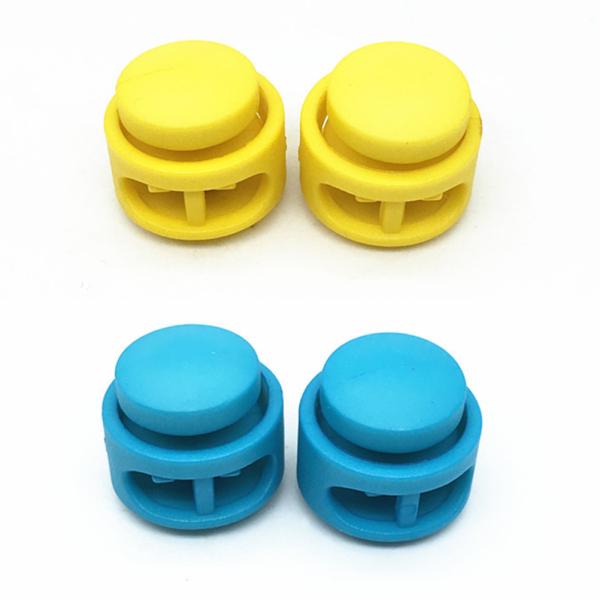 50PCS DIY Spring Buttons Spring Cord Lock Buttons for Shoelace ...