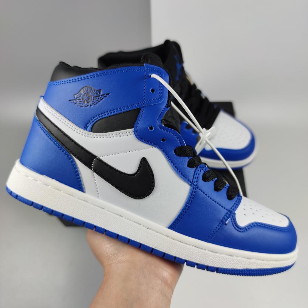 Buy NIKE Air Jordan 1 Retro High Mid " Navy Blue " ( Men's and Women's ...