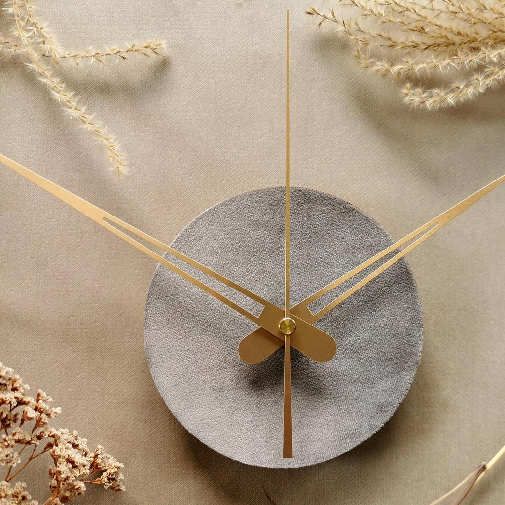 Buy 5" Wall Clock - Small Hanging Velvet Wall Clock, Silent Modern ...