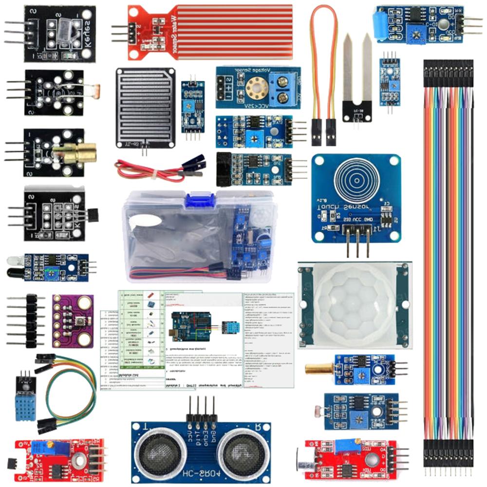 Buy For Arduino Kit 22-in-1 Sensor Module Set UNO R3 Nano V3.0 2560 ...