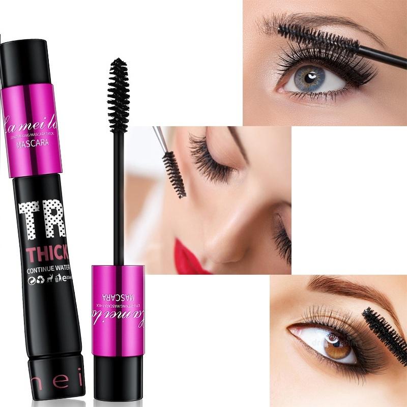 Buy Waterproof Mascara Thick Curling Slender Long Lasting Eyelash Cream ...