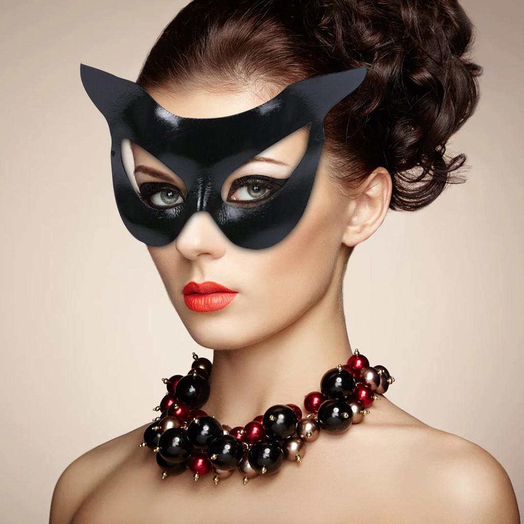 Buy Women's Black Mask Costume Accessory Mask Women's Masquerade Rabbit ...