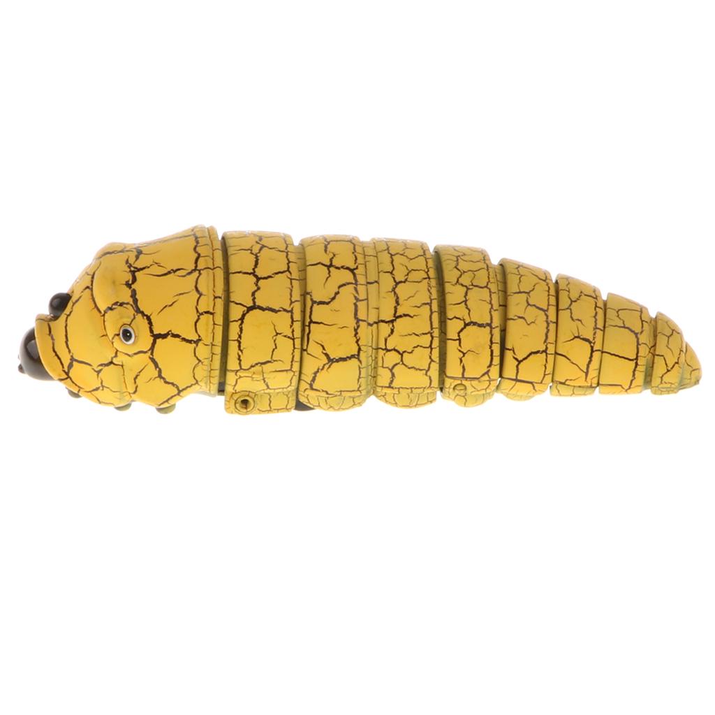 Buy 4'' Realistic Remote Control Caterpillar RC Bug Toy Party Prank ...