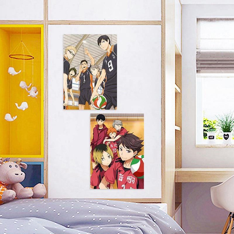 Haikyuu !! Haikyuu Anime Manga Affiche Murale Scroll Home Décoration ...