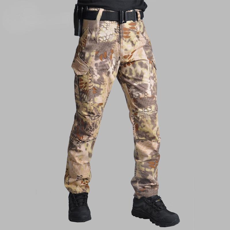 Buy Hanye Junfan Four Seasons Python Pattern Camouflage Tactical Pants ...