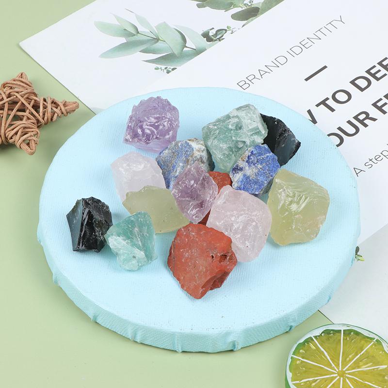 Buy 7Pcs/Set Natural Stone Gemstone Chakras Healing Stone Home ...