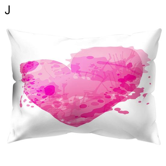 Buy Talos Letters Rectangle Linen Throw Pillow Case Cushion Cover Home ...