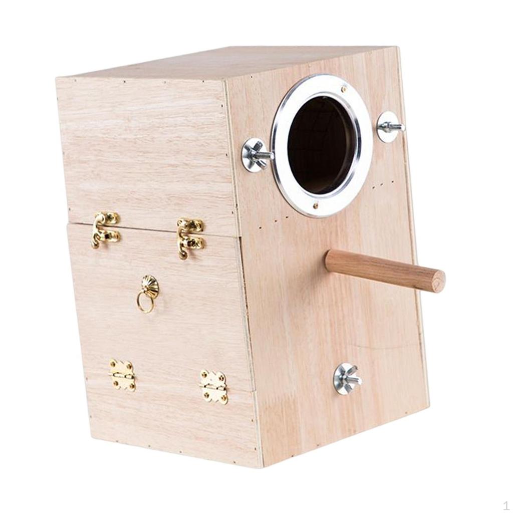 Cheap Parrot Breeding Box Bird House Parakeet Mating for Lovebirds ...