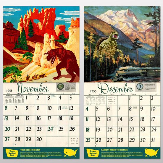 Buy Useful Ornamental Monthly Page Wall Calendar 2022 National Parks ...