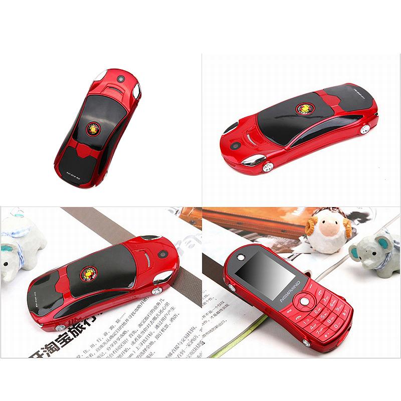 Buy Newmind F8 Unlocked Bar Phone Dual Sim Sports Car Mini Mobile Cell ...