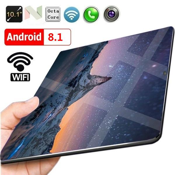 10.1 Inch Android 8.1 Tablet Octa Core RAM 4GB ROM 64GB 3G WCDMA Dual ...