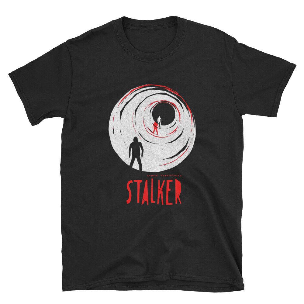 Buy Tarkovskys Stalker Film Poster Limited Edition Black Fashion Tshirt ...