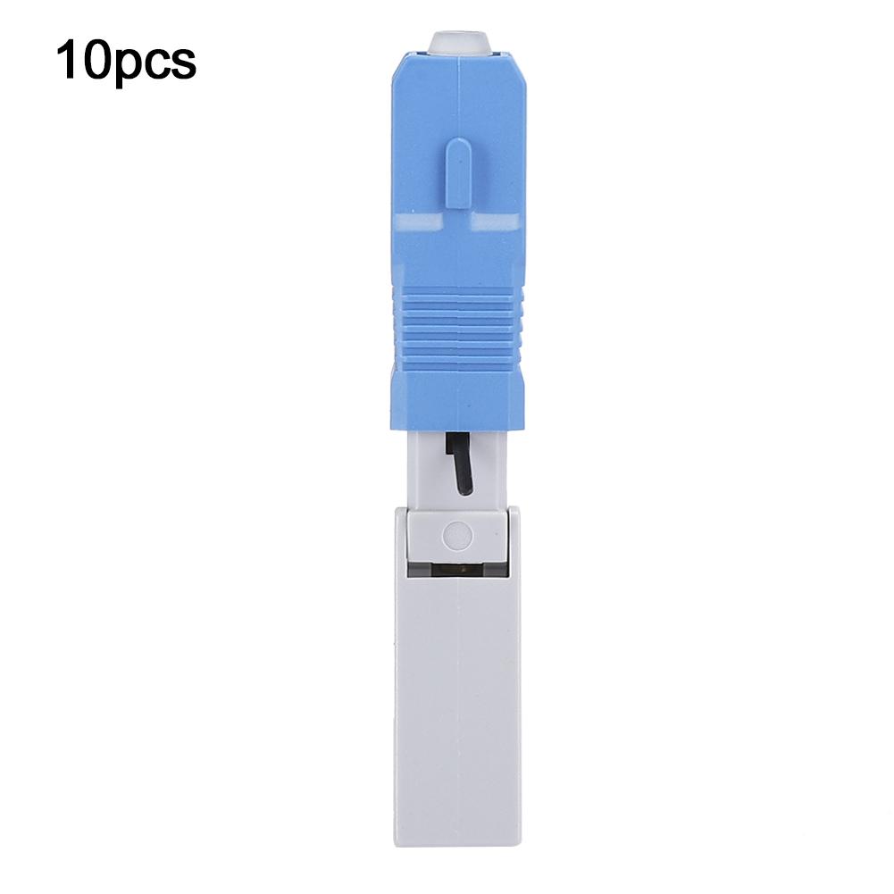 Buy 10Pcs Fiber Optic Quick Connector UPC FTTH SC/APC Embedded Fast ...