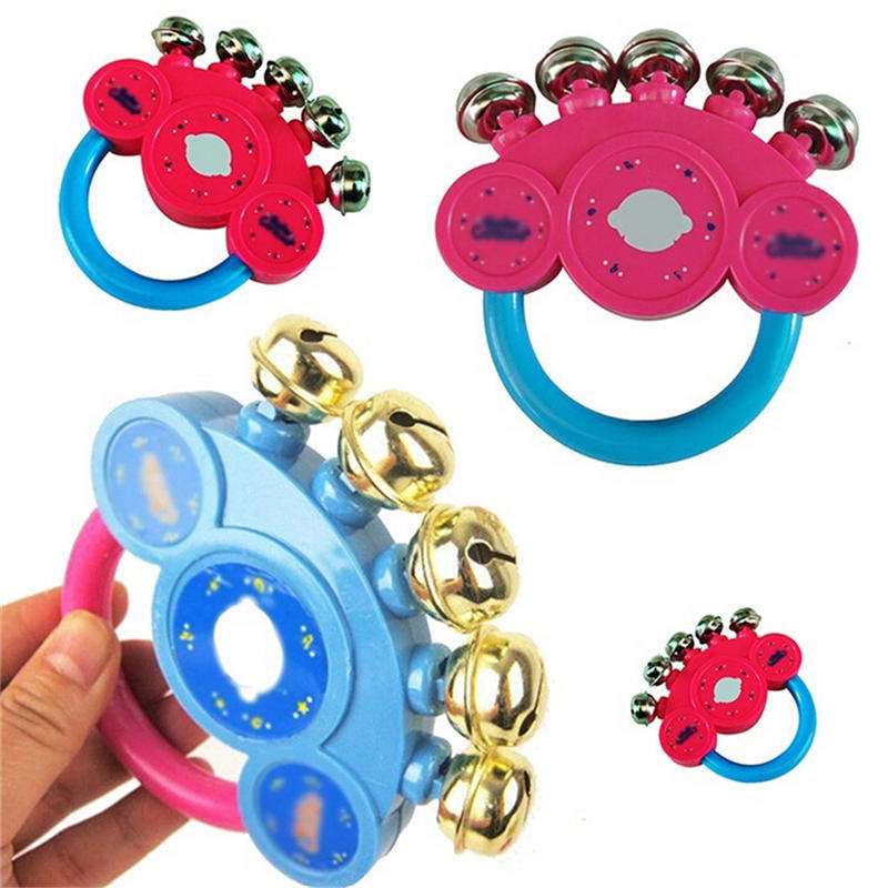 Buy Baby Children Kids Rattle Handbells Musical Developmental Toys Hand ...