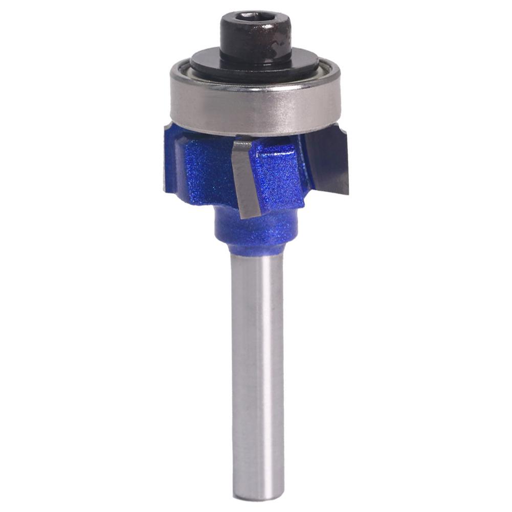 Edge Trimmer Router Bit R1 Cutter for Woodworking 4 Teeth Cutter for ...