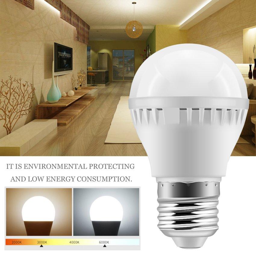 Buy KC Ultra Bright 10pcs 5w E27 Socket LED Bulb Lamp Energy Saving ...
