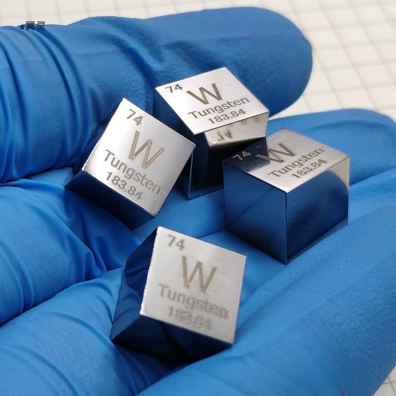 Kaufe 10mm Wolfram W Kubisches Periodensystem Würfel 99,95% Reines ...