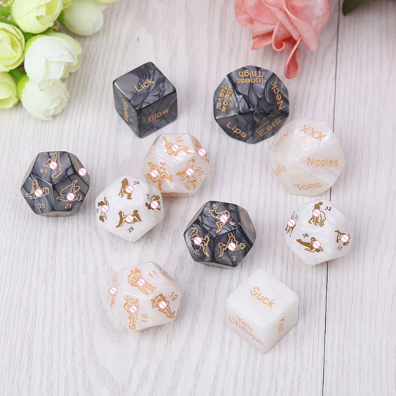 5pcs Sex Dice Fun Adult Humour Game Erotic Love Sexy Posture Bar Toy