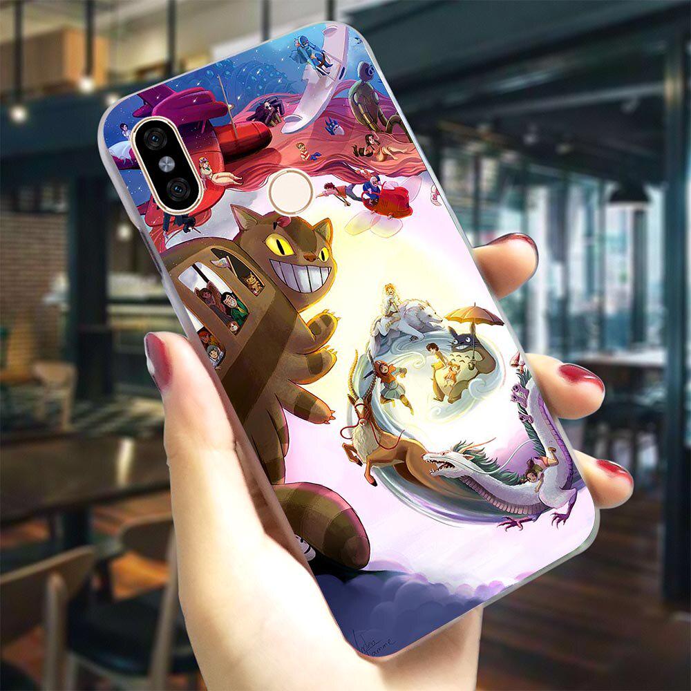 Studio Ghibli Spirited Phone Case For Redmi 5 Plus Cover 4A 5 6 7A 5 ...