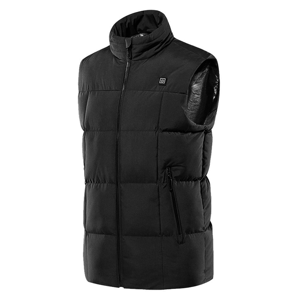 Buy Winter Warm Coat USB Heated Cold-Proof Vest Lightweight Stand ...