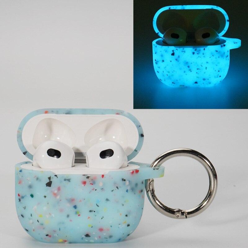 Buy Luminous Silicone Protective Case for Airpods 1/2/3/pro Pretty ...