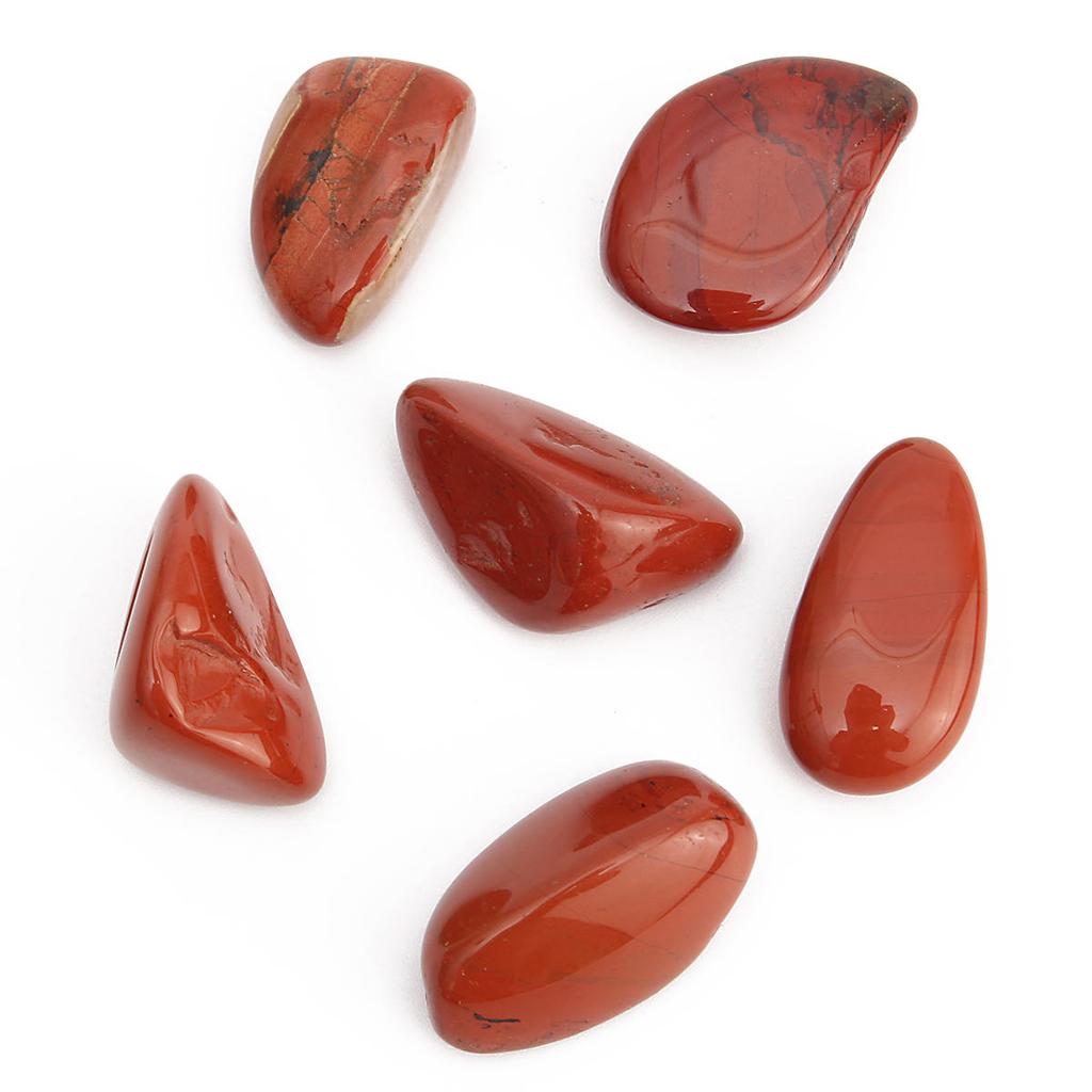 Buy 20-30mm 6PCS Red Jasper Natural Genuine Red Jasper Red Stone Nugget ...