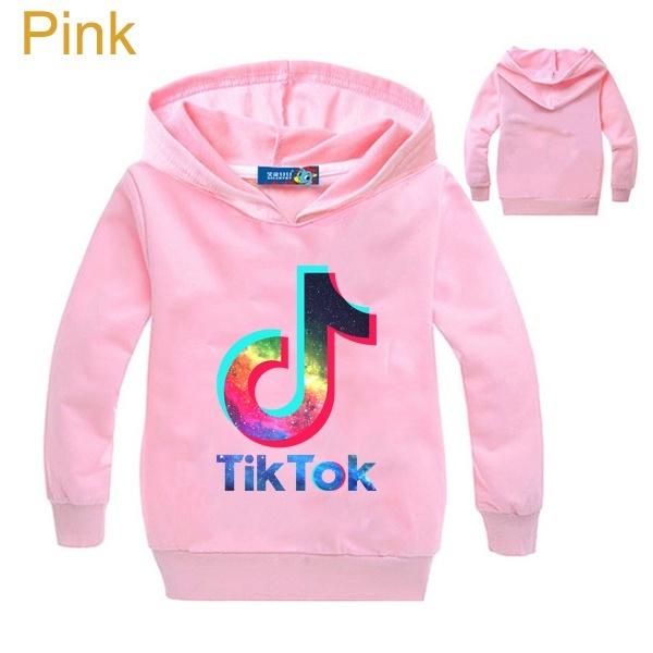 Buy Fashion Kids Clothes Tik Tok Printed Hoodies Children Long Sleeve ...