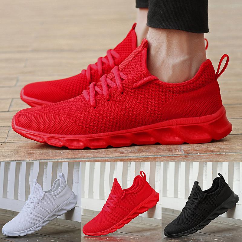 Buy Outdoor 2019 Mesh Breathable Mesh Shoes Men's Shoes Running Sports ...