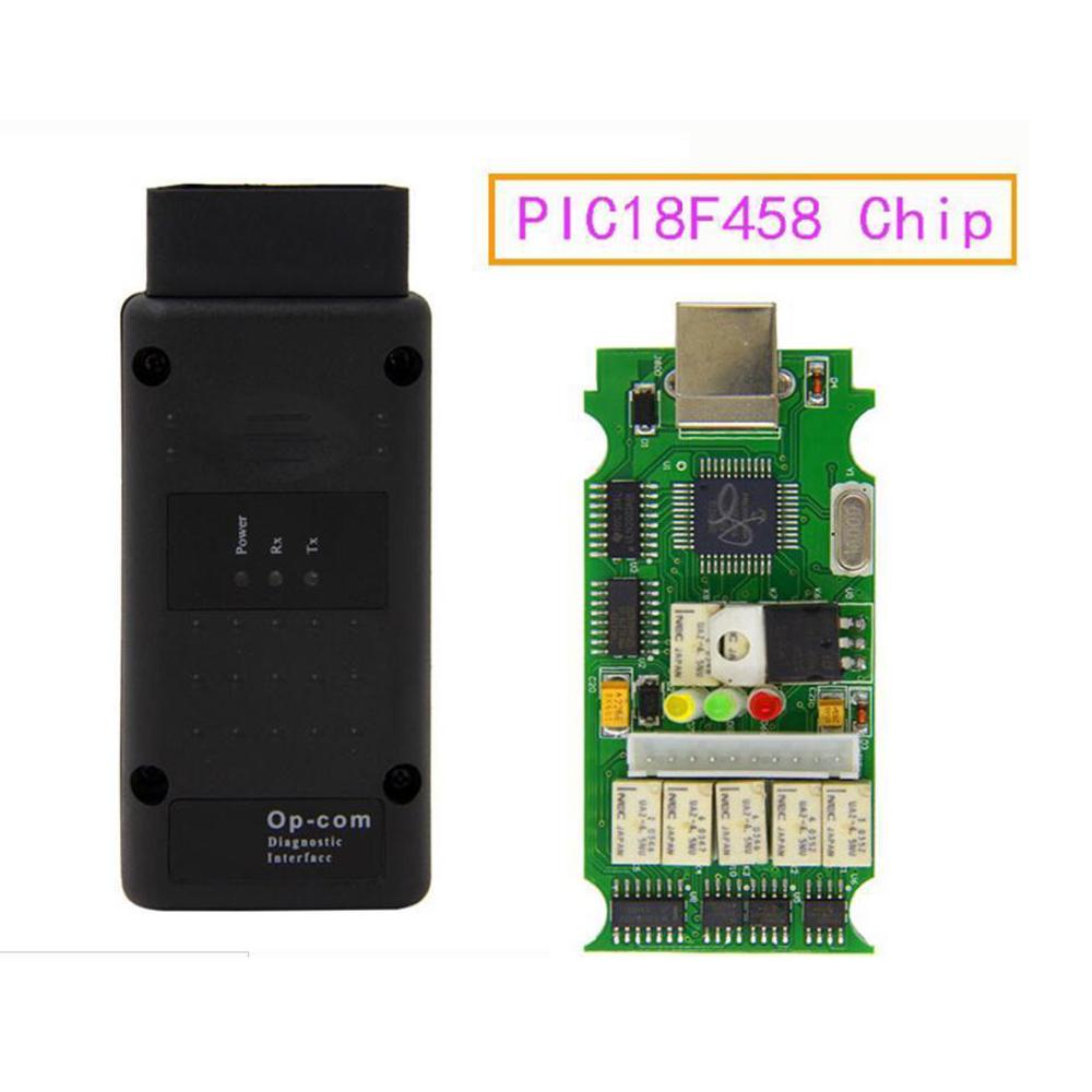 New OP-Com Opcom Firmware V1.7 V Can OBD2 Adapter for Opel Single Layer ...