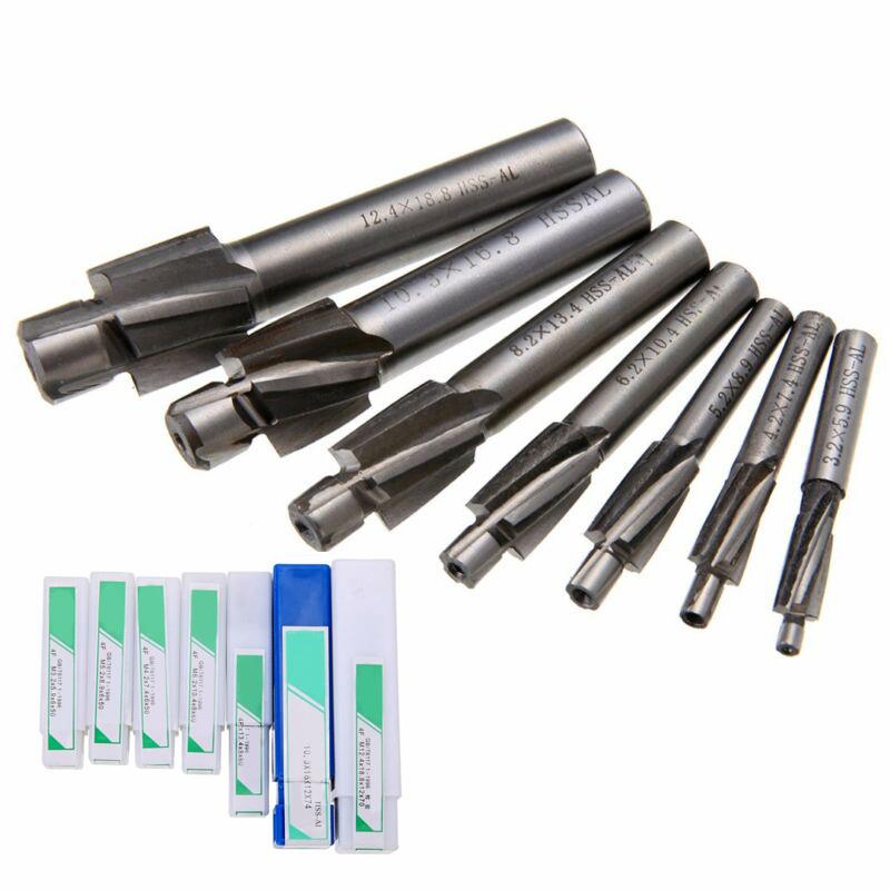 Buy 7pcs/set Milling Cutters Counterbore M3.2-M12.4 For Engraving High ...