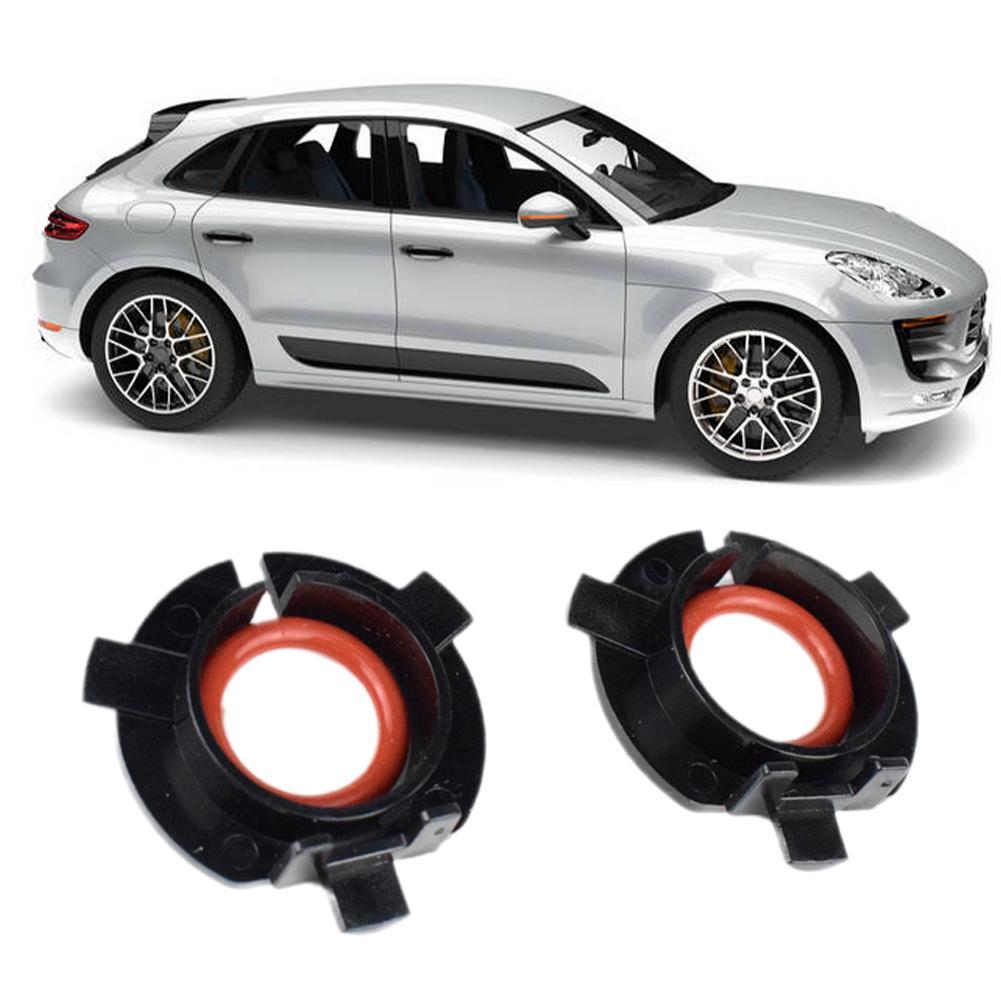 Buy 1 Pair H7 LED Headlight Bulb Socket Mounting Bracket Car Lights ...