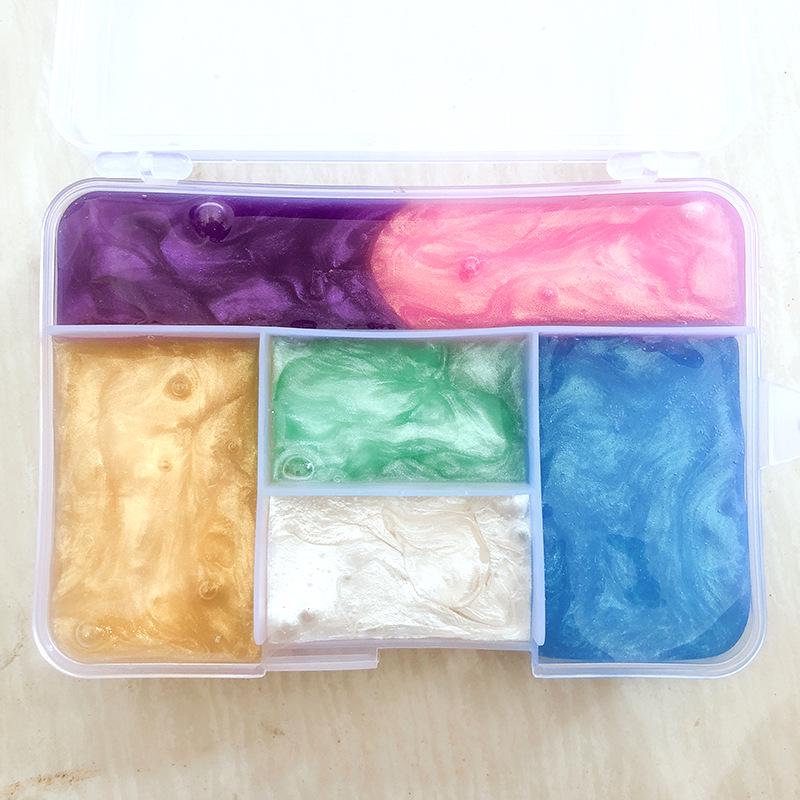 Buy 300ml Crystal Mud Play Doh for Kids Polymer Clay Plasticine Magic ...