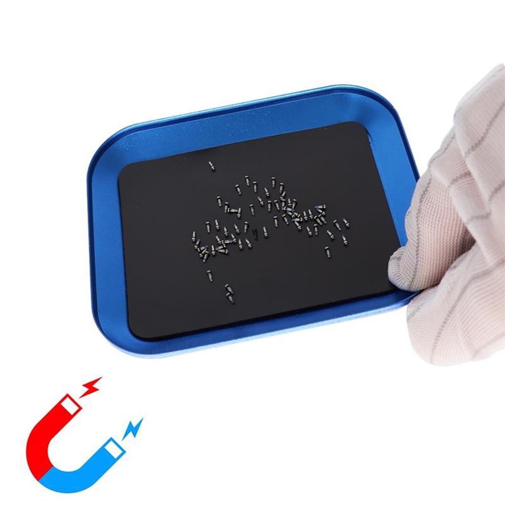 Buy Aluminum Screw Tray with Magnetic Pad Screw Storage Plate for RC ...