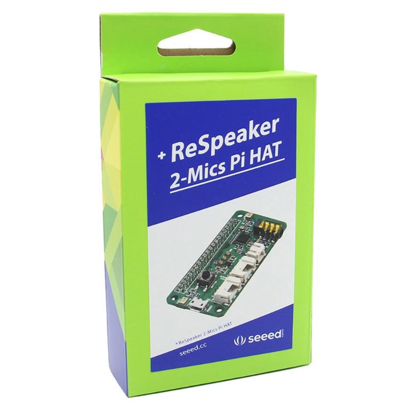 Buy Respeaker 2-Mics Pi HAT JST2.0 3.5mm Audio 2 Interfaces for ...