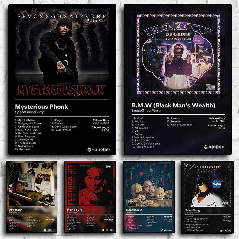 Buy Pop Rap Music Album Cover Smokepurrp Poster Aesthetic Rapper Hip ...