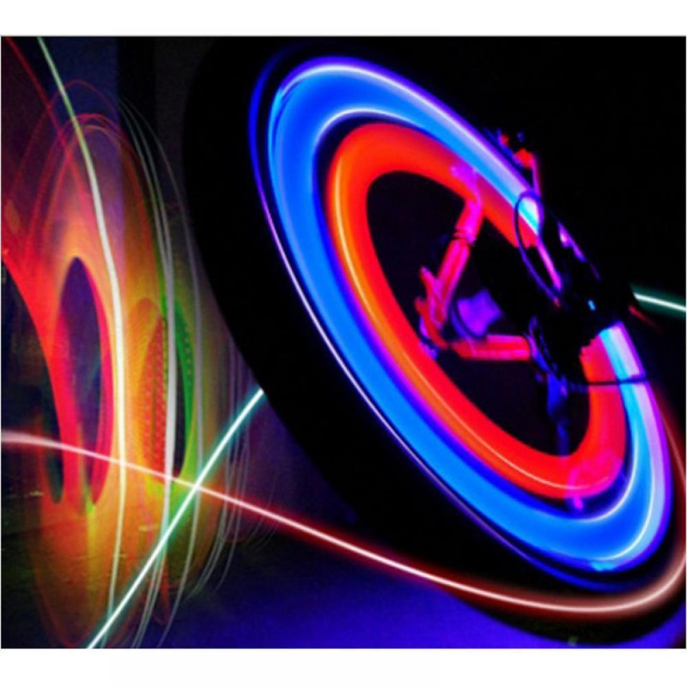 Buy Wire Vogue Tyre Cycling Bike Night Safety Light Tire Neon Lamp ...