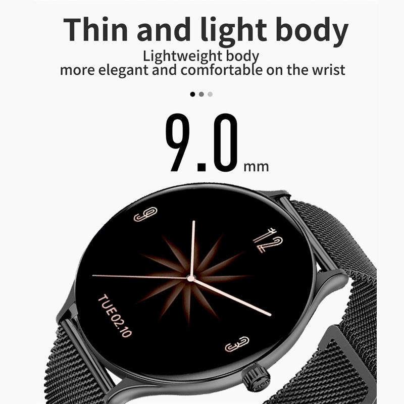Buy The LIGE smartwatch with a 1.28 inch screen, IP67 water protection ...