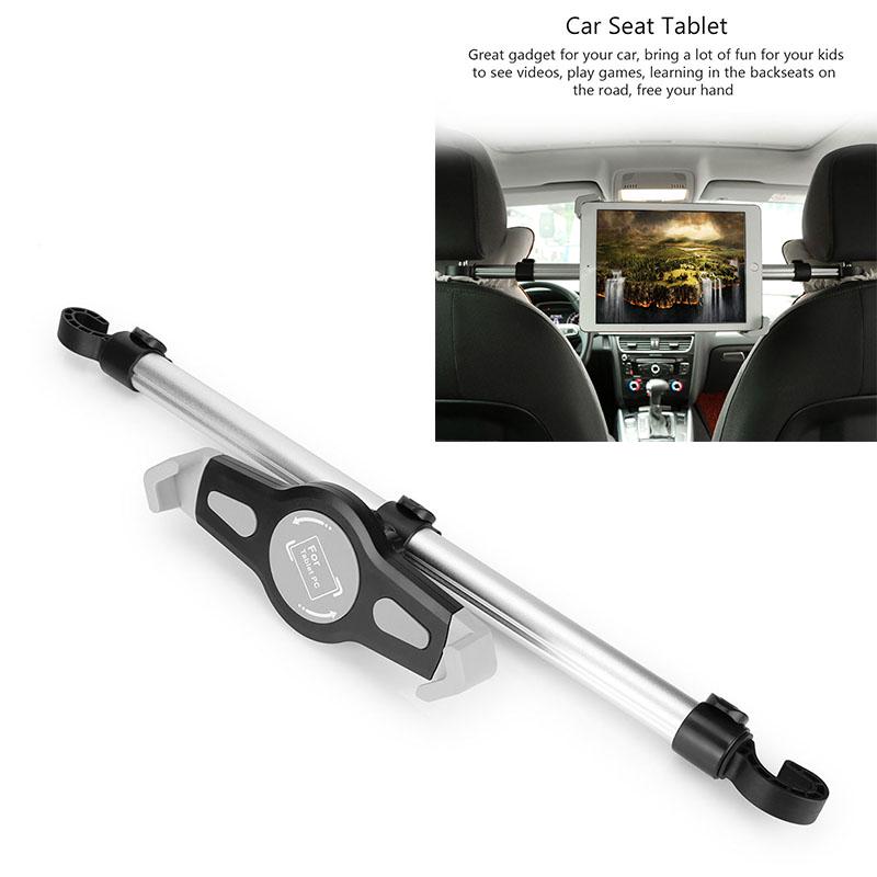 Universal Car Bracket 360° Rotating 7-10" Adjustable Car Seat Headrest ...