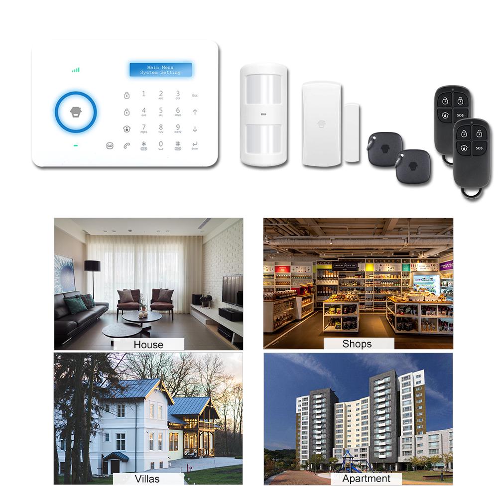 Chuango B11 315MHz Wireless Auto-dial GSM PSTN Alarm Security System ...