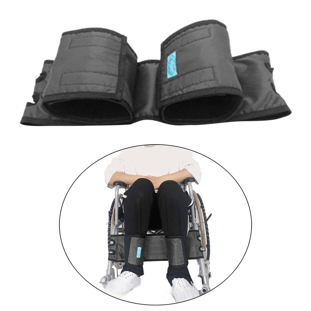 Buy Wheelchair Footrest Leg Support Straps Adjustable for Elderly Adult ...