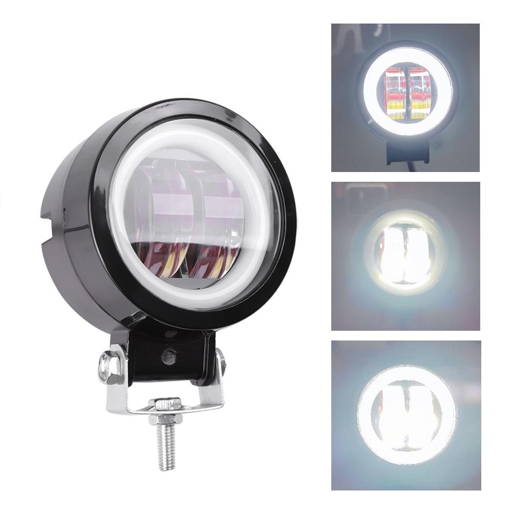 Buy 2PCS/1PCS 9V-32V Waterproof Angel Eyes LED Lights Portable ...