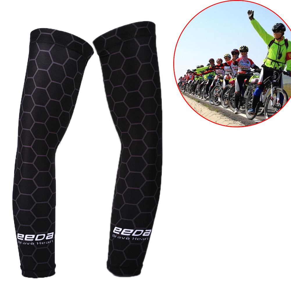 Buy UV Protection Cycling Arm Sleeves Men Women Cycles Sun Protection ...