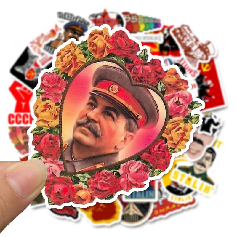 Buy 50PCS/Pack Mixed Soviet Union Stalin HET Stickers Skateboard ...