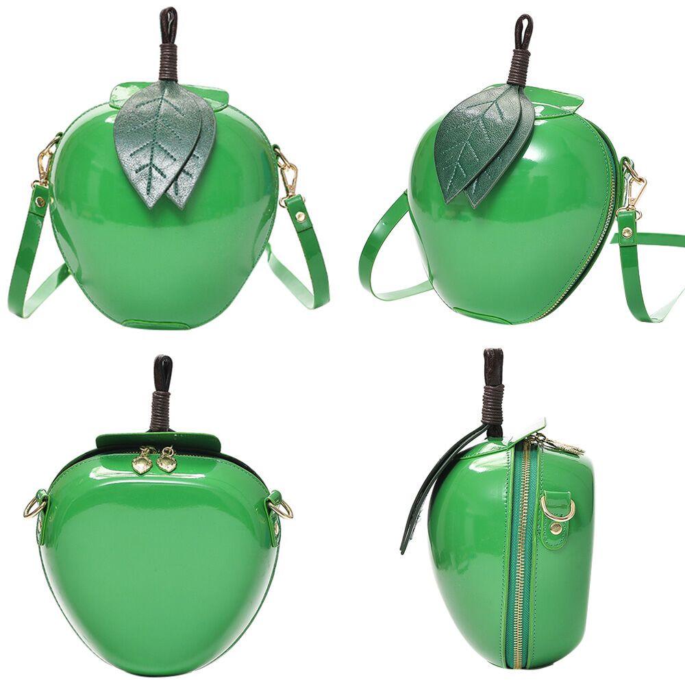 Buy [BUR] Women Fashion Apple Handbag Zipper Bag Shoulder Bag Tote ...