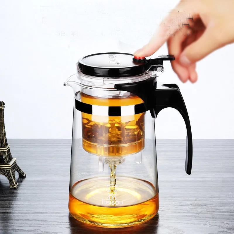 Buy Make A Teapot Heat Resistant Tea Set Home Office Living Room Kettle ...