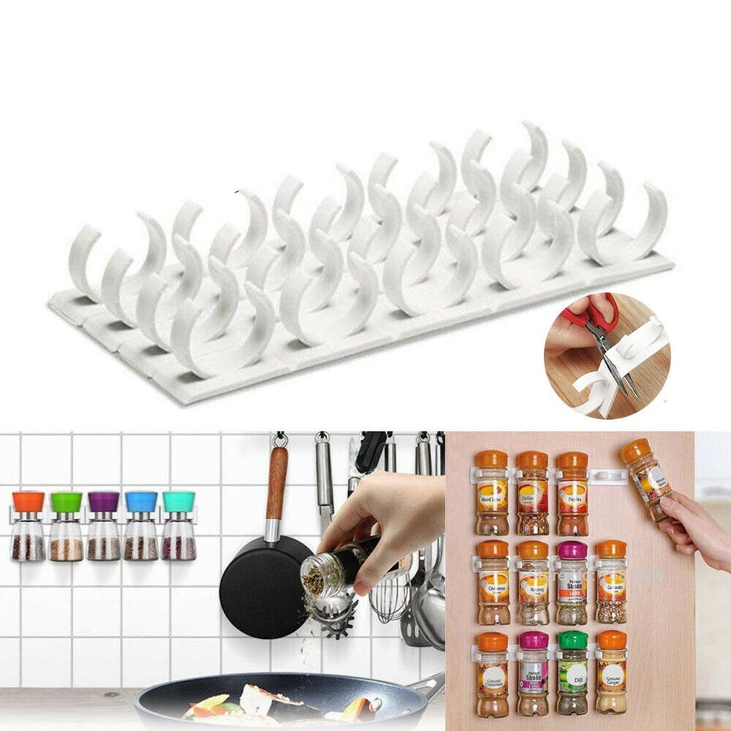 Cooking Kitchen Supplies Simple Bottle Clip Storage Rack Cruet Racks ...