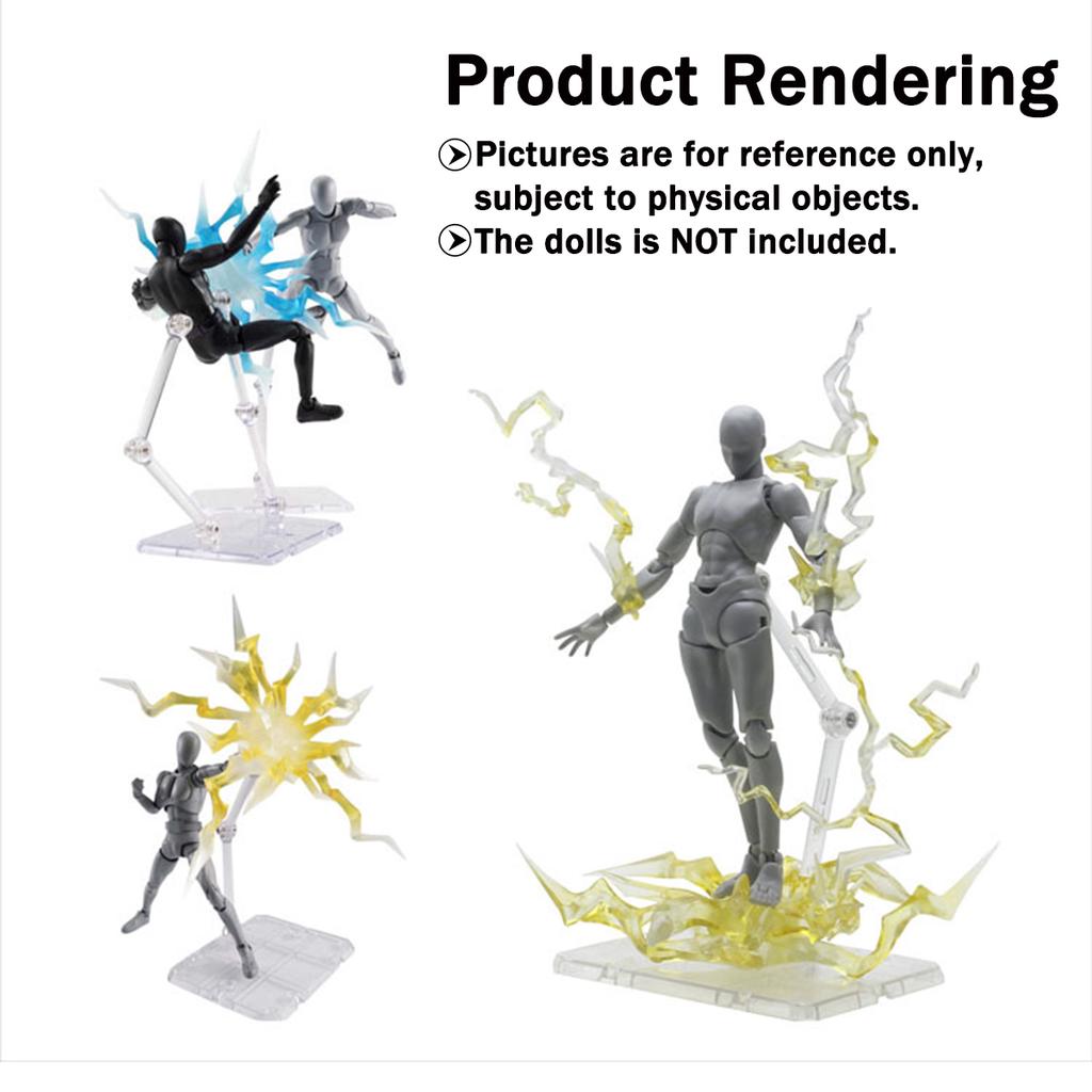 Buy Multi Color Plastic Lightning Special Effects Model Soul Bracket ...