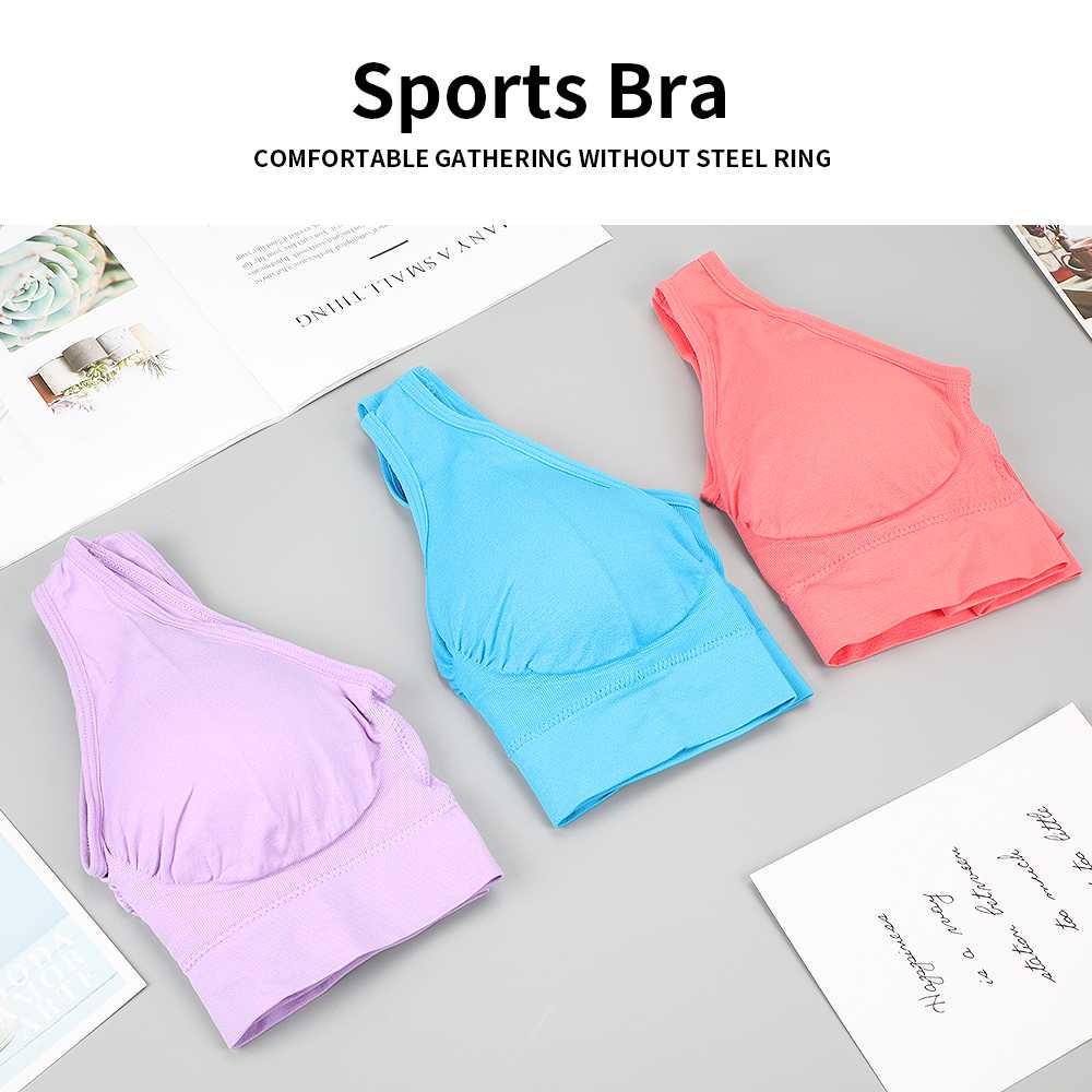 Buy 3pcs S-6xl 6 Color Queenral Plus Size Bras for Women Seamless Bra ...