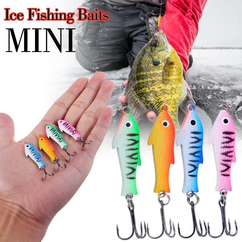 Buy Ice Fishing Lures Metal Fishing Hook Outdoor Sports Ice Fishing ...