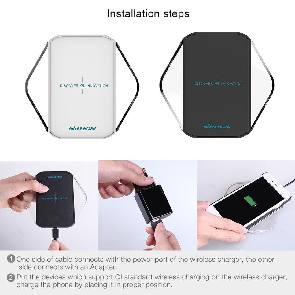 Buy SX NILLKIN Protable Charging Device Ultra-Thin Wireless Charger For ...
